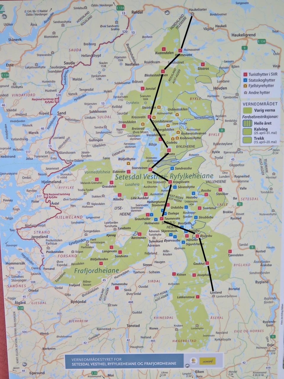 Traversée du Setesdal à skis - Norvège